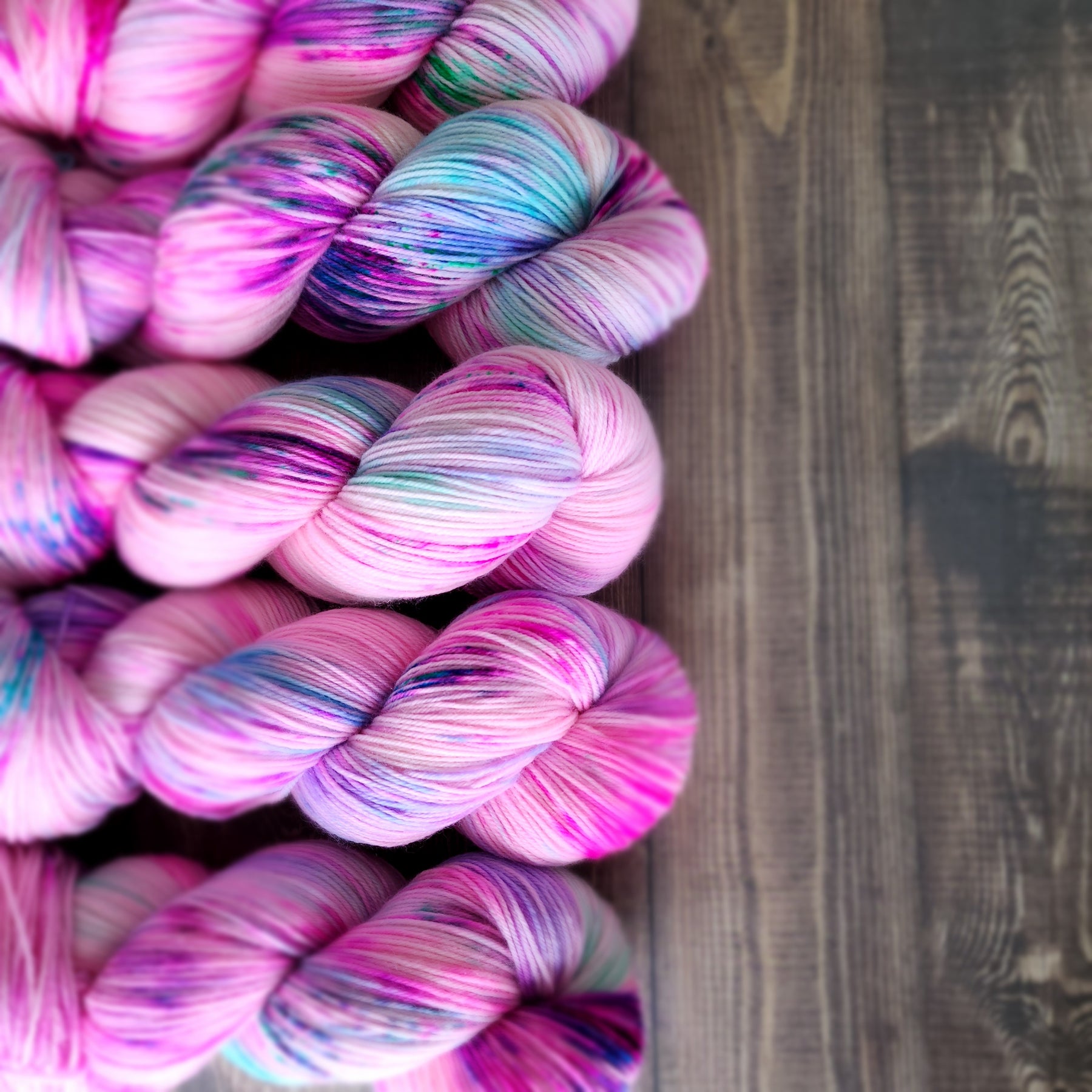 4 ply yarn– RAINBOWS + SPRINKLES