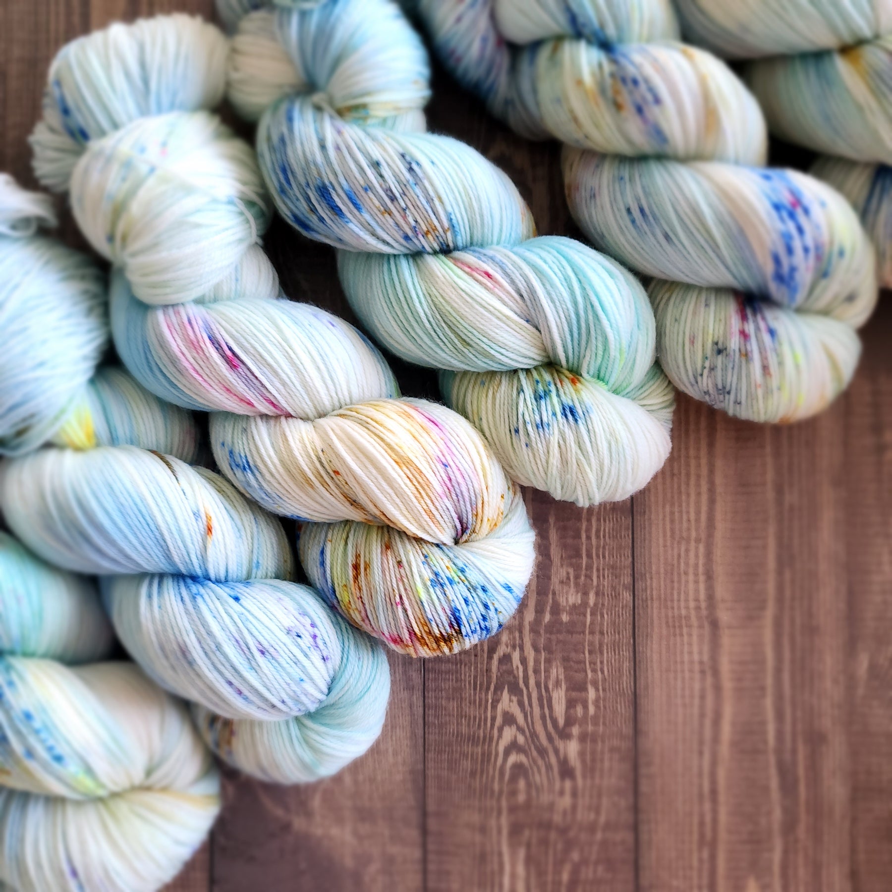 4 ply yarn– RAINBOWS + SPRINKLES