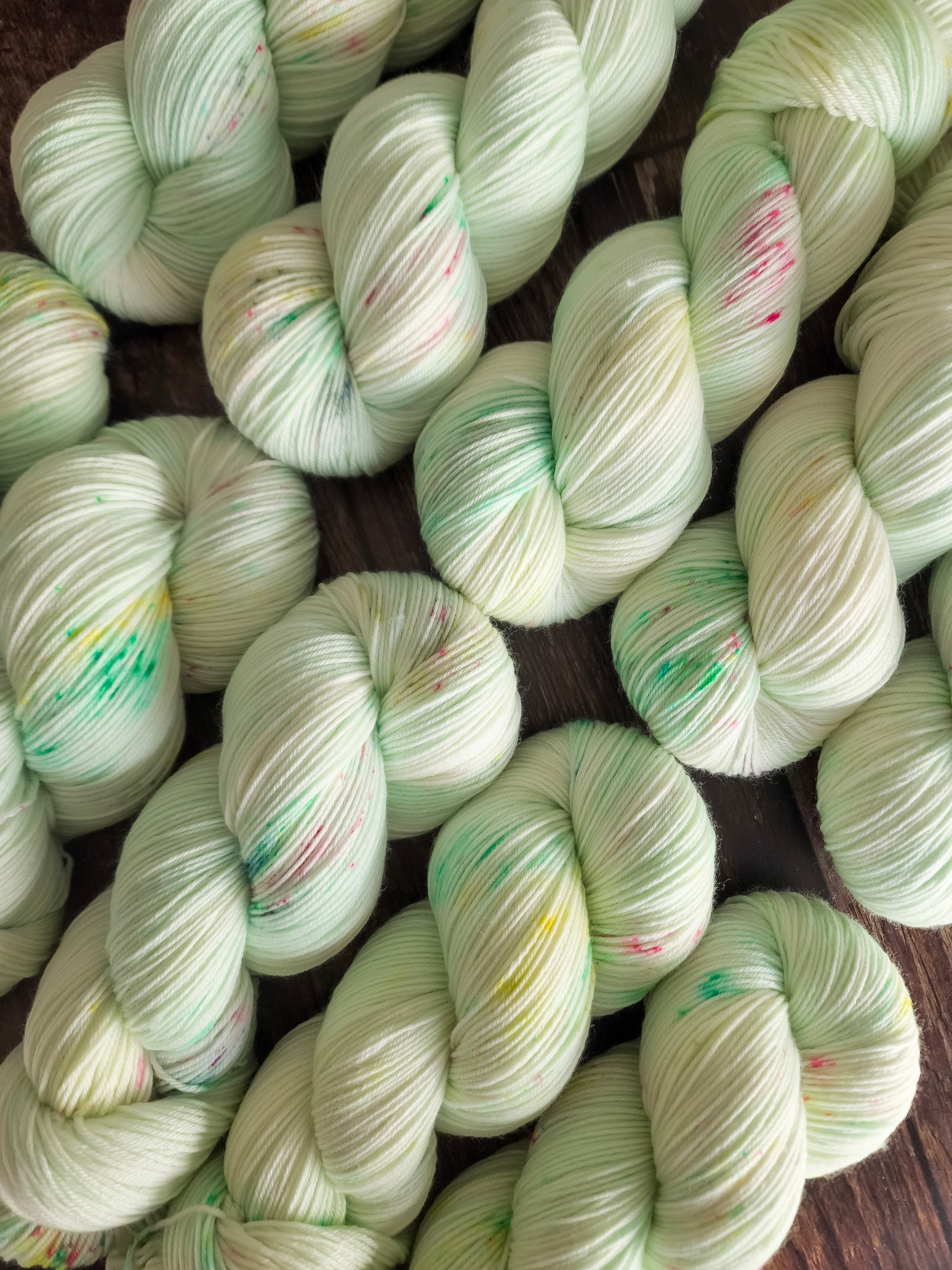 4 ply yarn– RAINBOWS + SPRINKLES