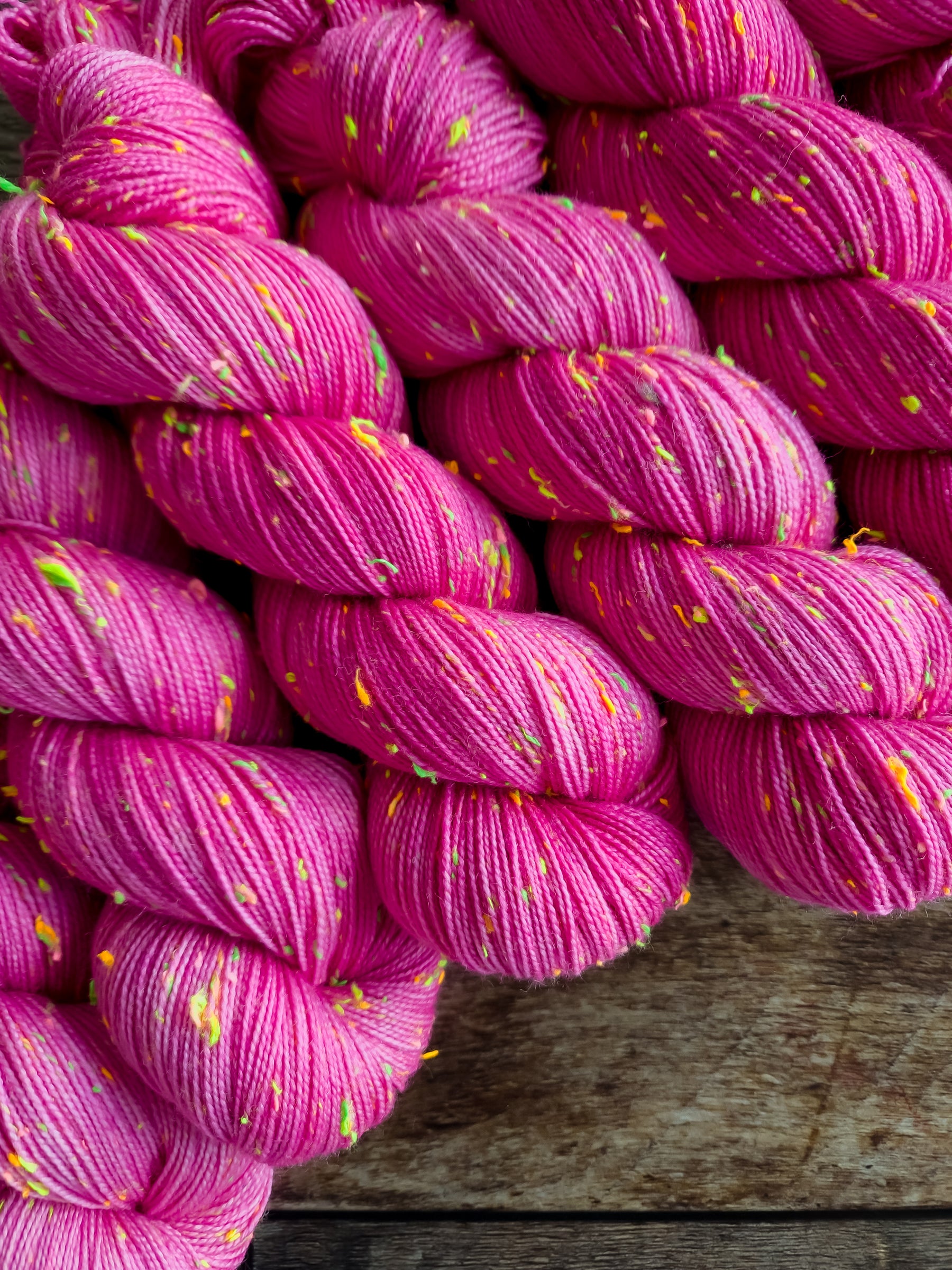 4 ply yarn– RAINBOWS + SPRINKLES