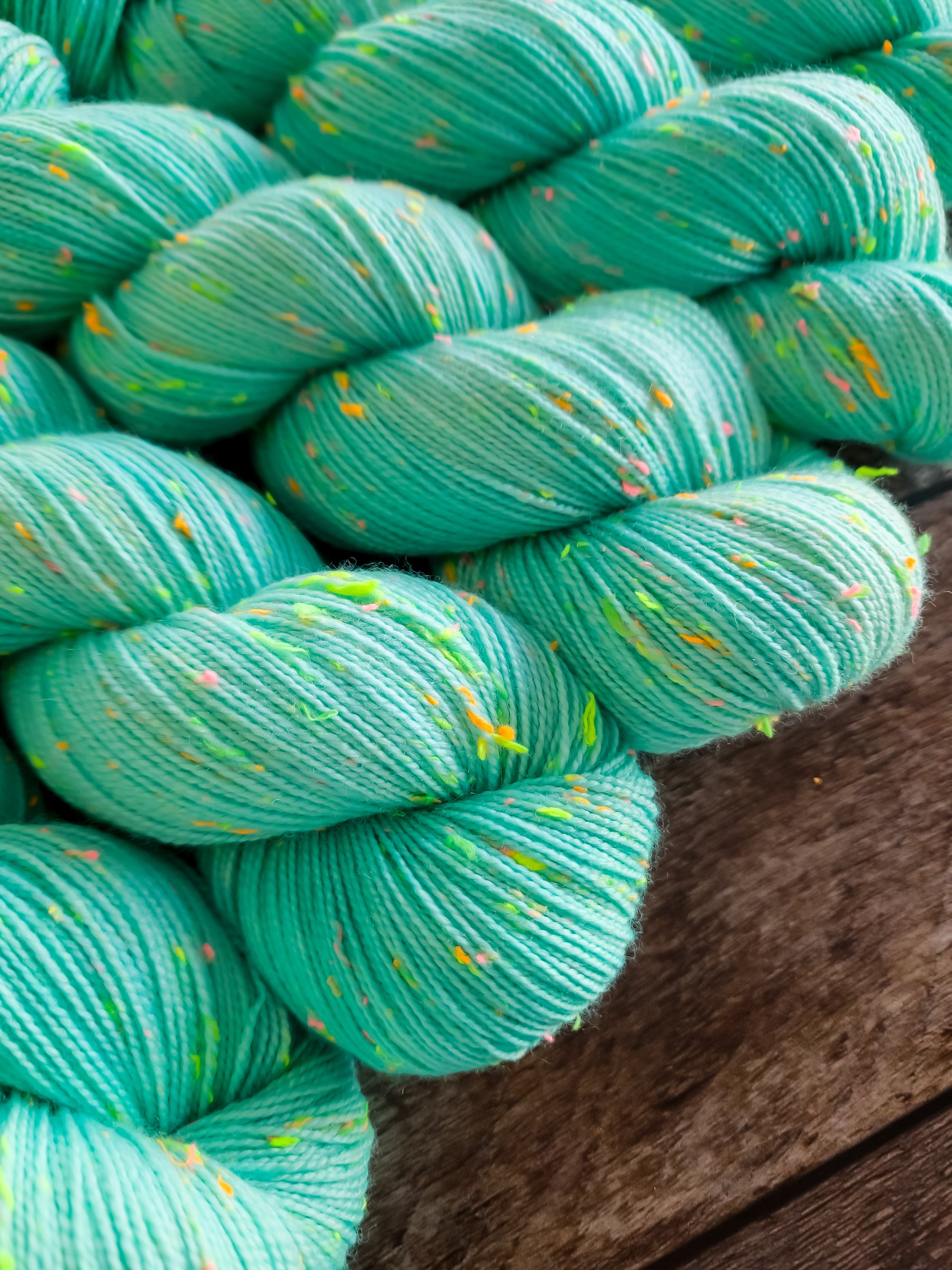 4 ply yarn– RAINBOWS + SPRINKLES