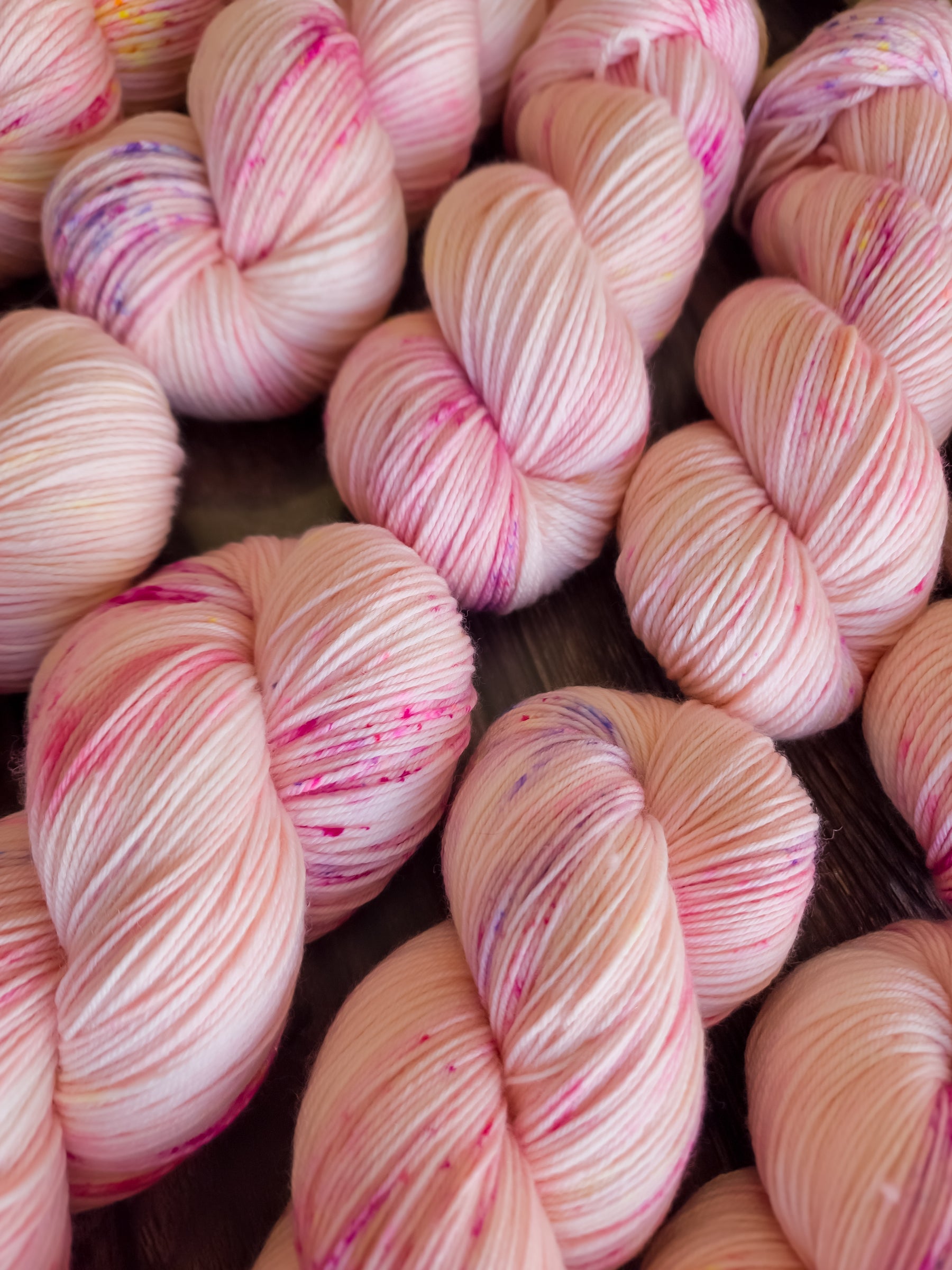 4 ply yarn– RAINBOWS + SPRINKLES