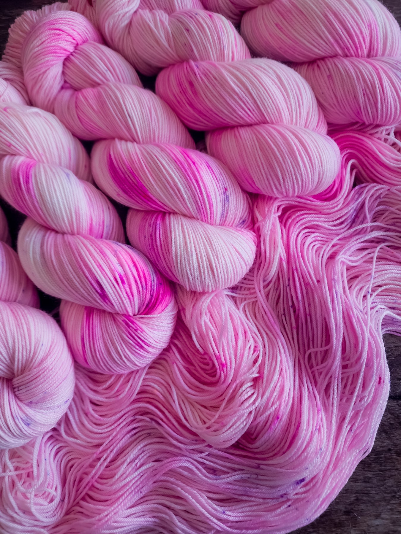 4 ply yarn– RAINBOWS + SPRINKLES