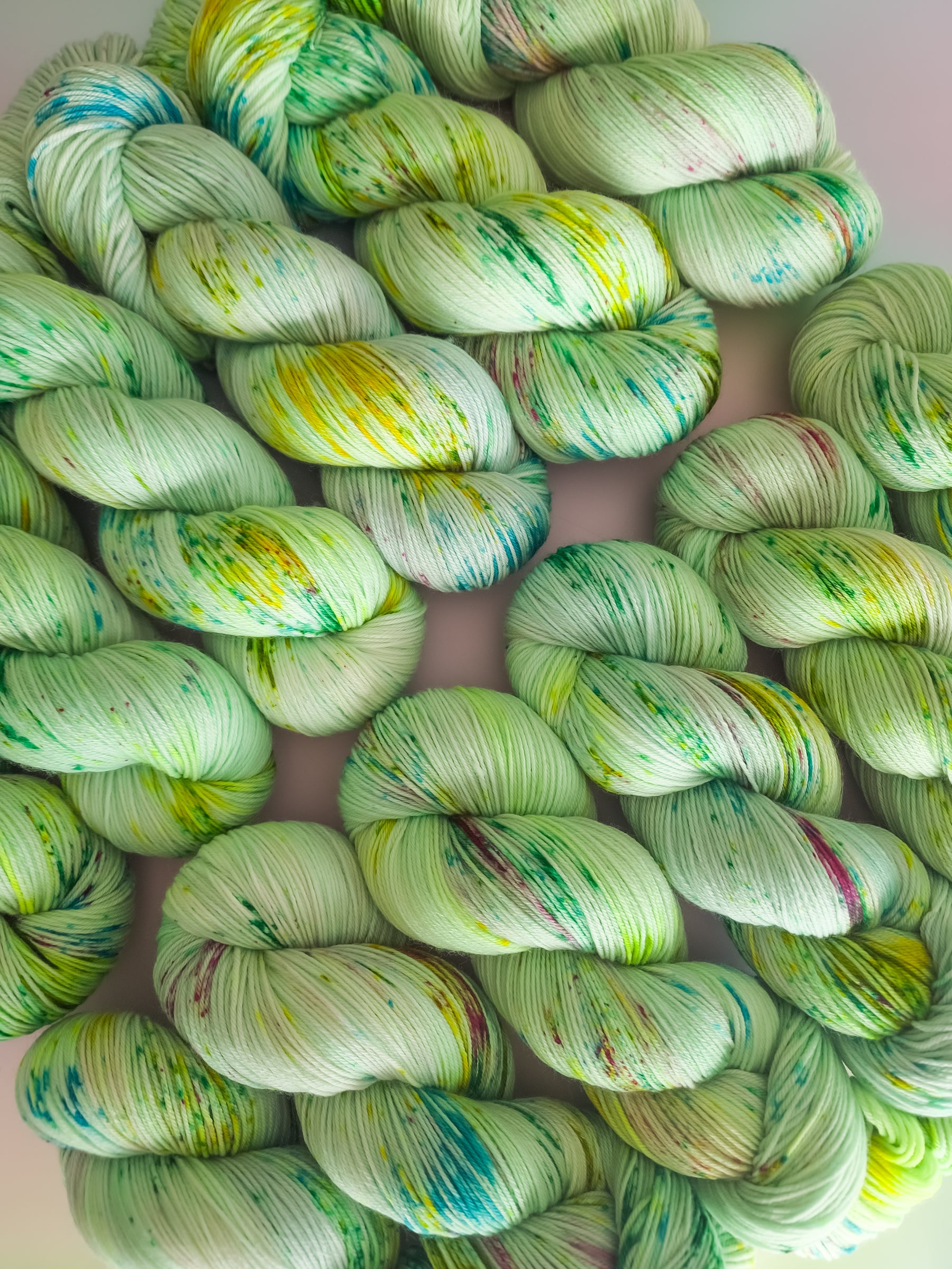 4 ply yarn– RAINBOWS + SPRINKLES