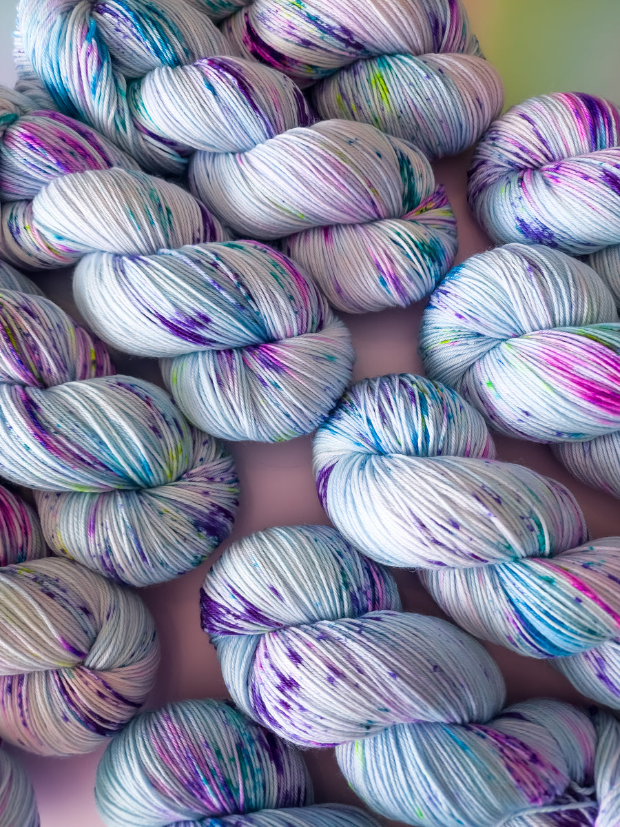 4 ply yarn– RAINBOWS + SPRINKLES