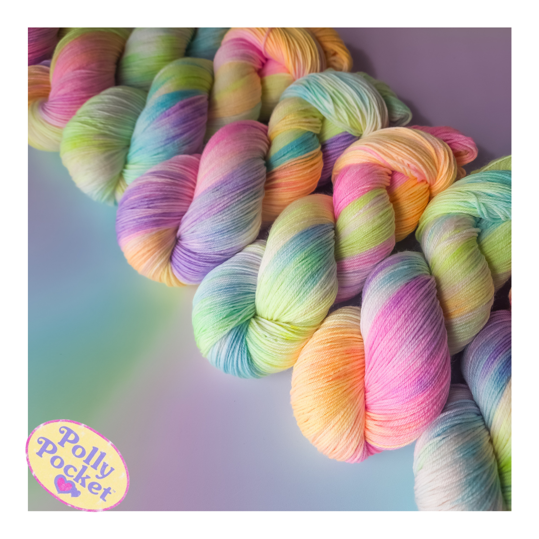 4 ply yarn– RAINBOWS + SPRINKLES