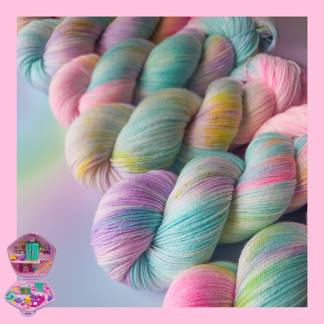 4 ply yarn– RAINBOWS + SPRINKLES