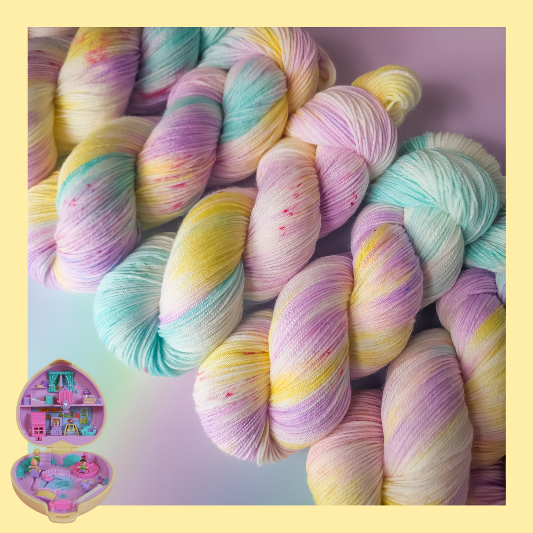 4 ply yarn– RAINBOWS + SPRINKLES