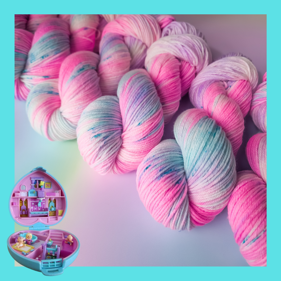 4 ply yarn– RAINBOWS + SPRINKLES