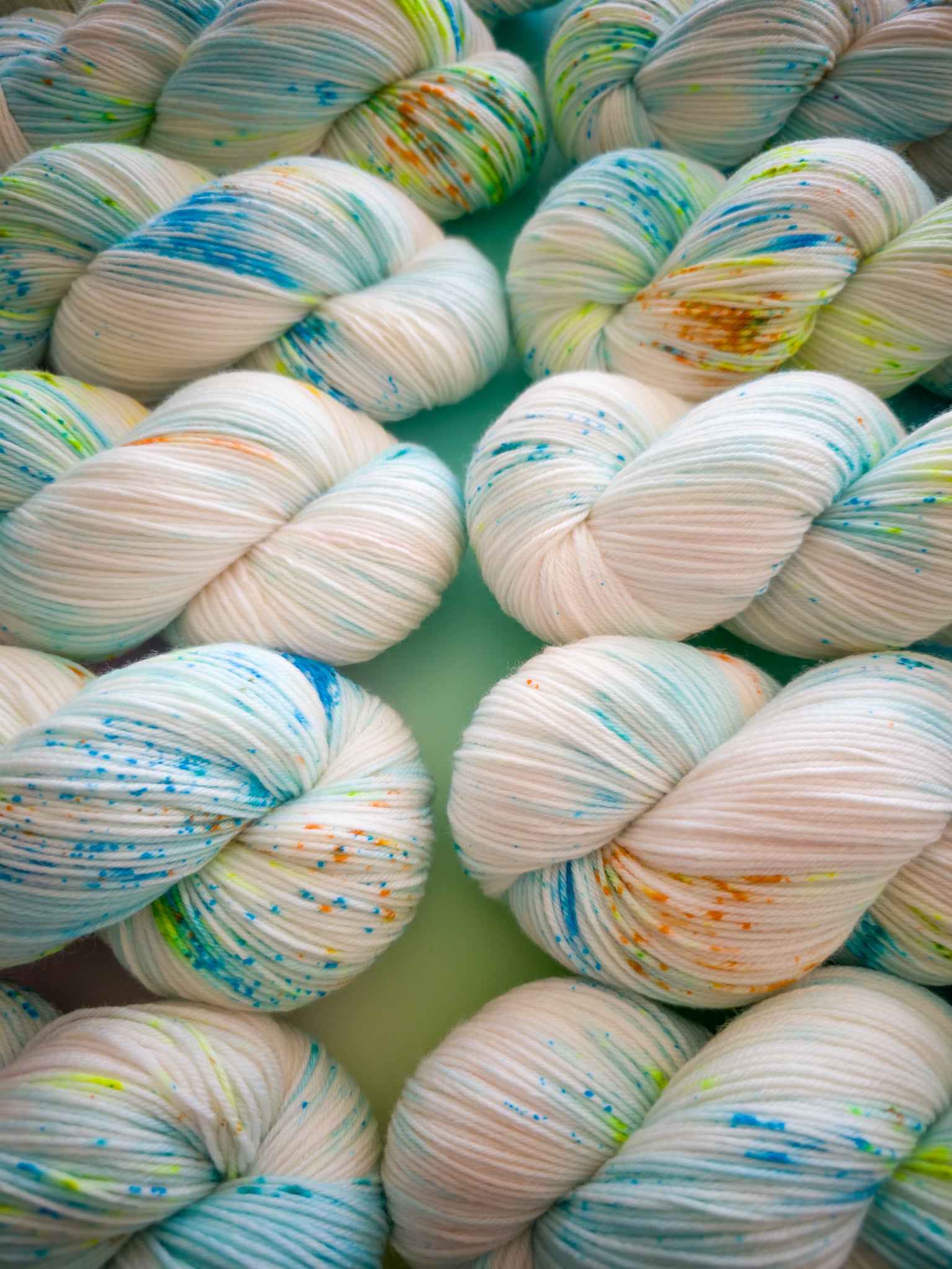 4 ply yarn– RAINBOWS + SPRINKLES