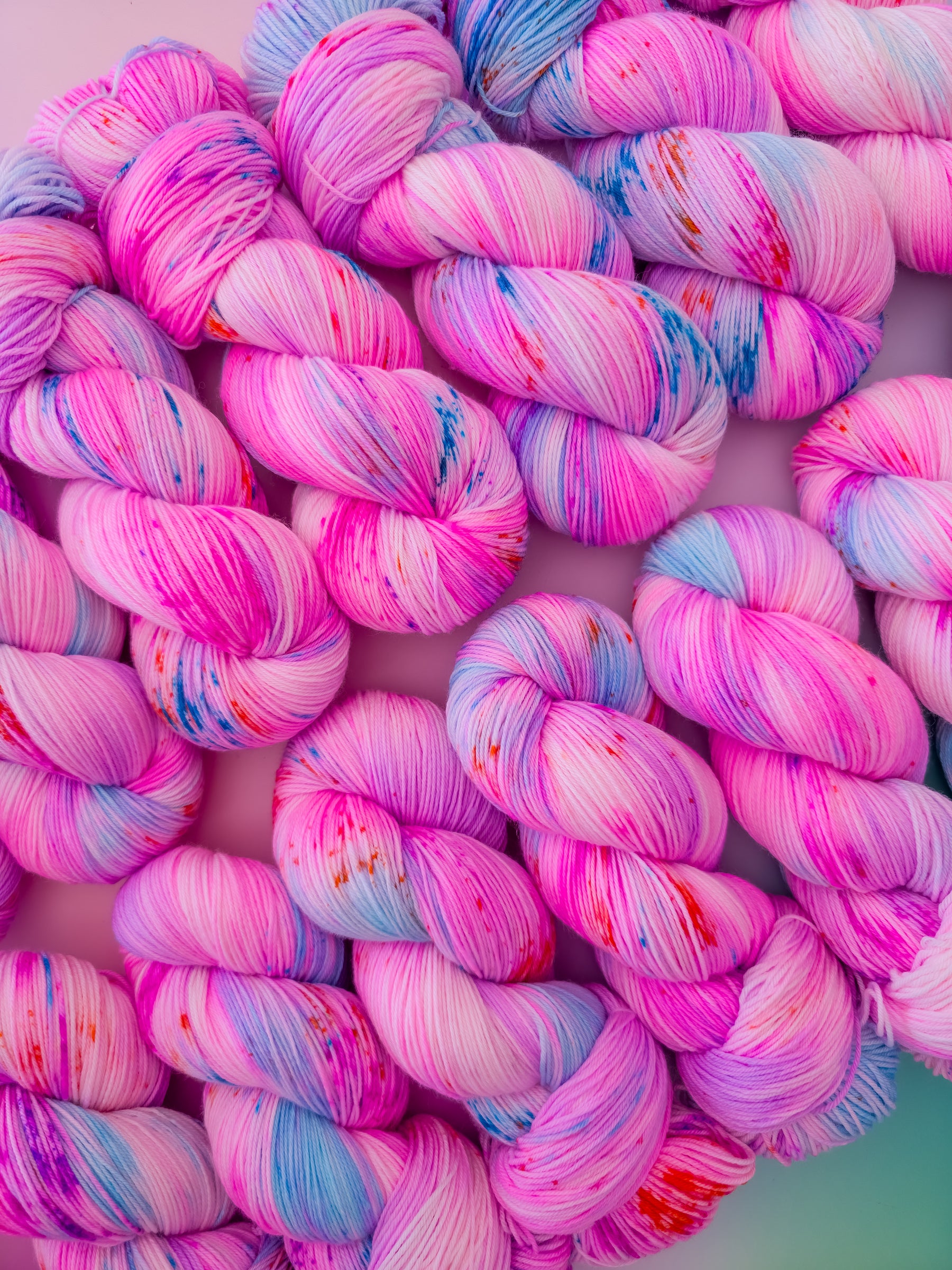 4 ply yarn– RAINBOWS + SPRINKLES