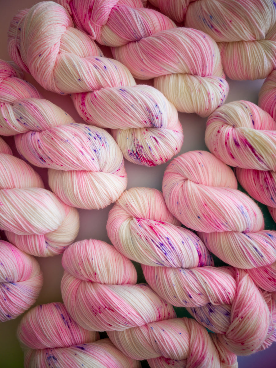 4 ply yarn– RAINBOWS + SPRINKLES