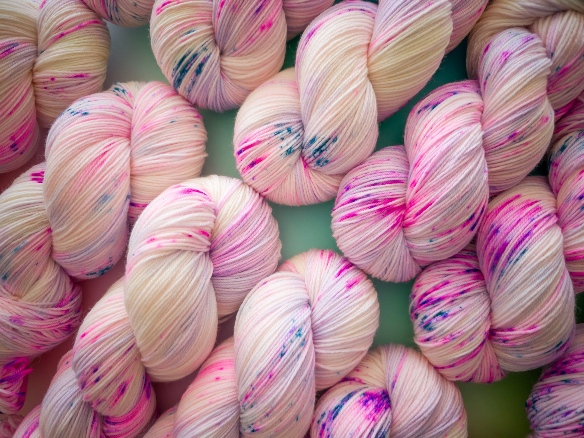 4 ply yarn– RAINBOWS + SPRINKLES