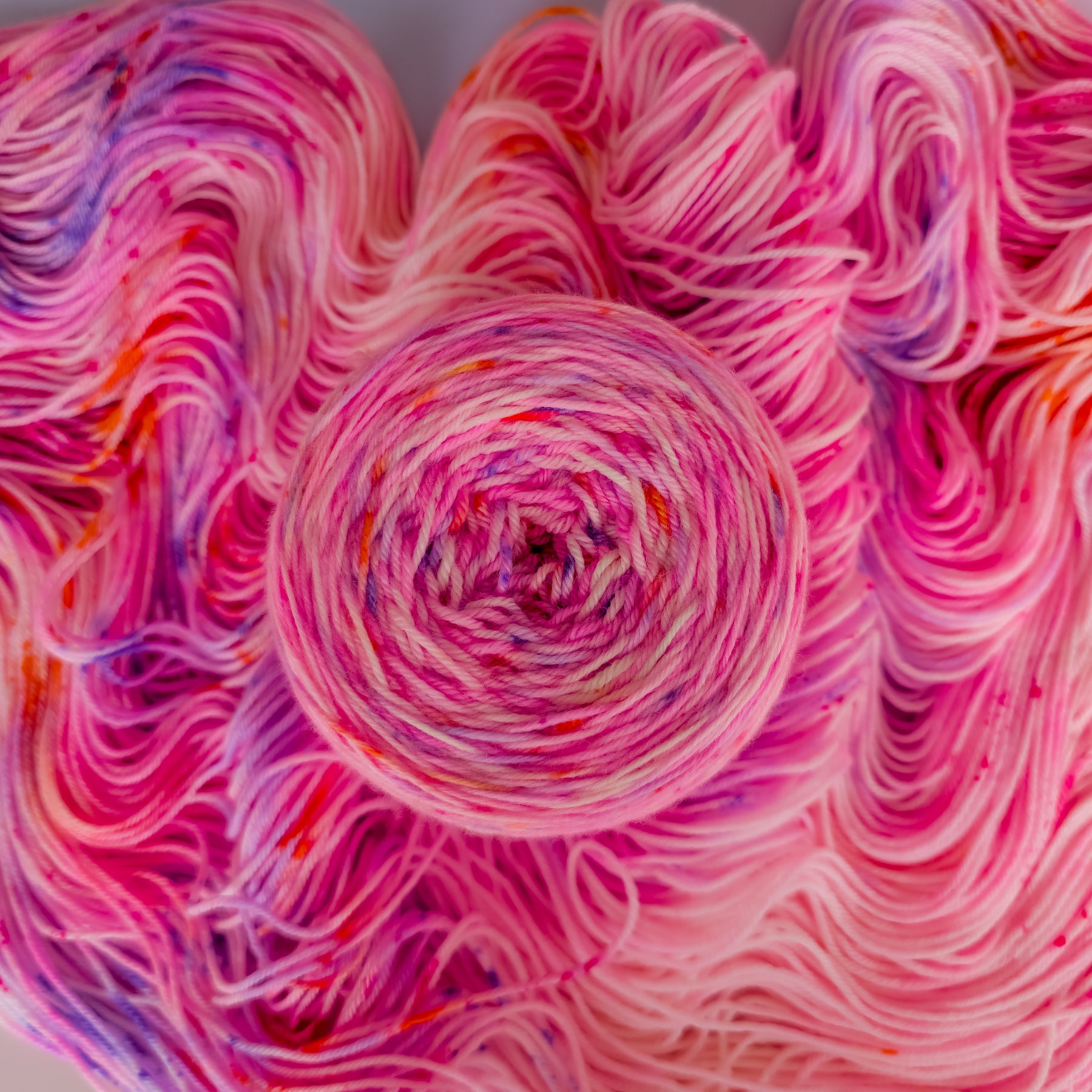 4 ply yarn– RAINBOWS + SPRINKLES